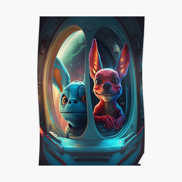 Póster «Bella AMG - Lilo y Stitch realistas (Edición #1)» de BellaILY ...