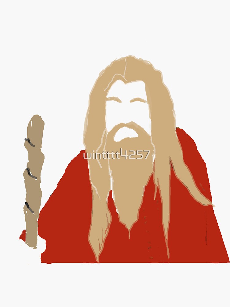 "Merlin Emrys Dragoon the Great BBC Sticker" Sticker for Sale by ...