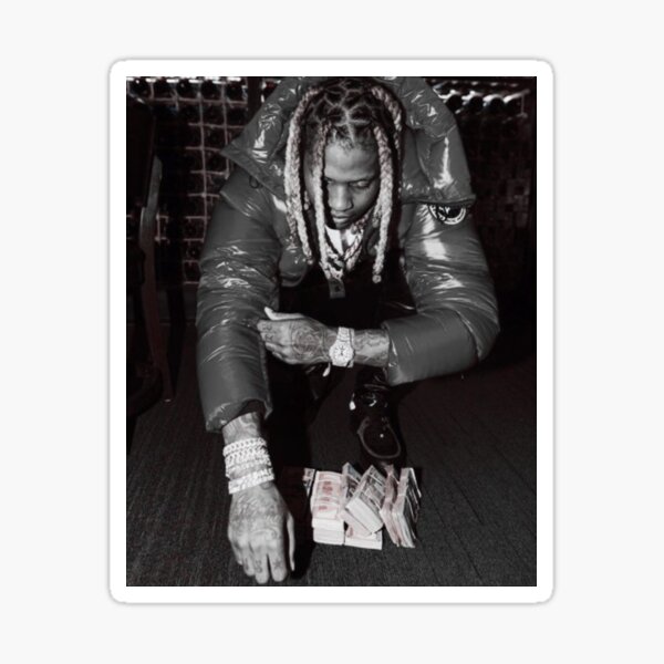"Lil Durk Version Dark" Sticker for Sale by RichWorkers | Redbubble
