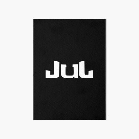 "Jul Logo D'Or et de Platine Shirt" Art Board Print for Sale by ...