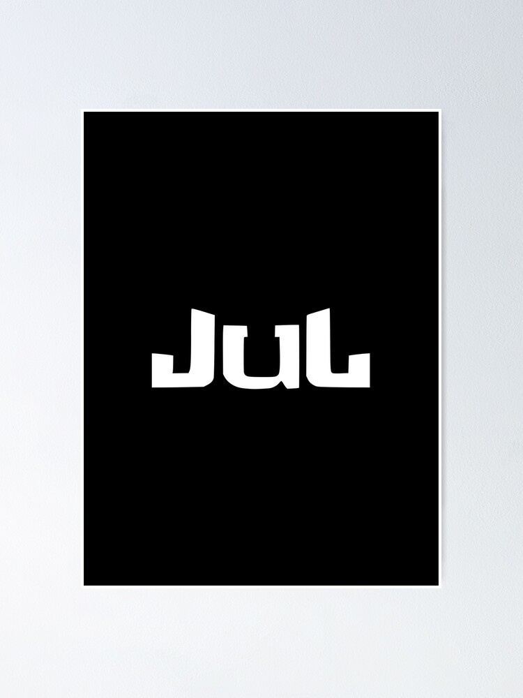 "Jul Logo D'Or et de Platine Shirt" Poster for Sale by ErwanTwoThree ...