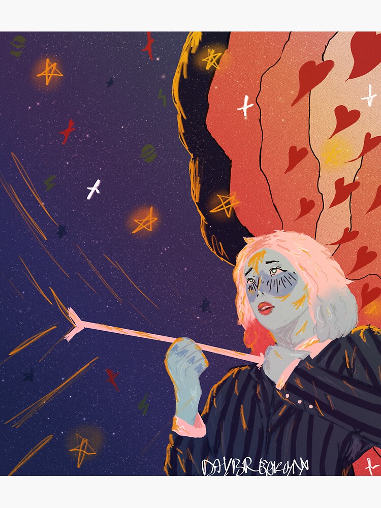 "enid sinclair wednesday addams wenclair" Sticker for Sale by ...