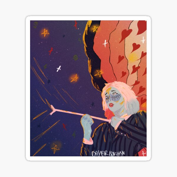 "enid sinclair wednesday addams wenclair" Sticker for Sale by ...