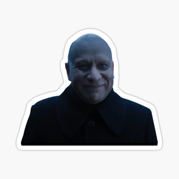 "Uncle Fester | Wednesday" Sticker for Sale by misscxarxess | Redbubble