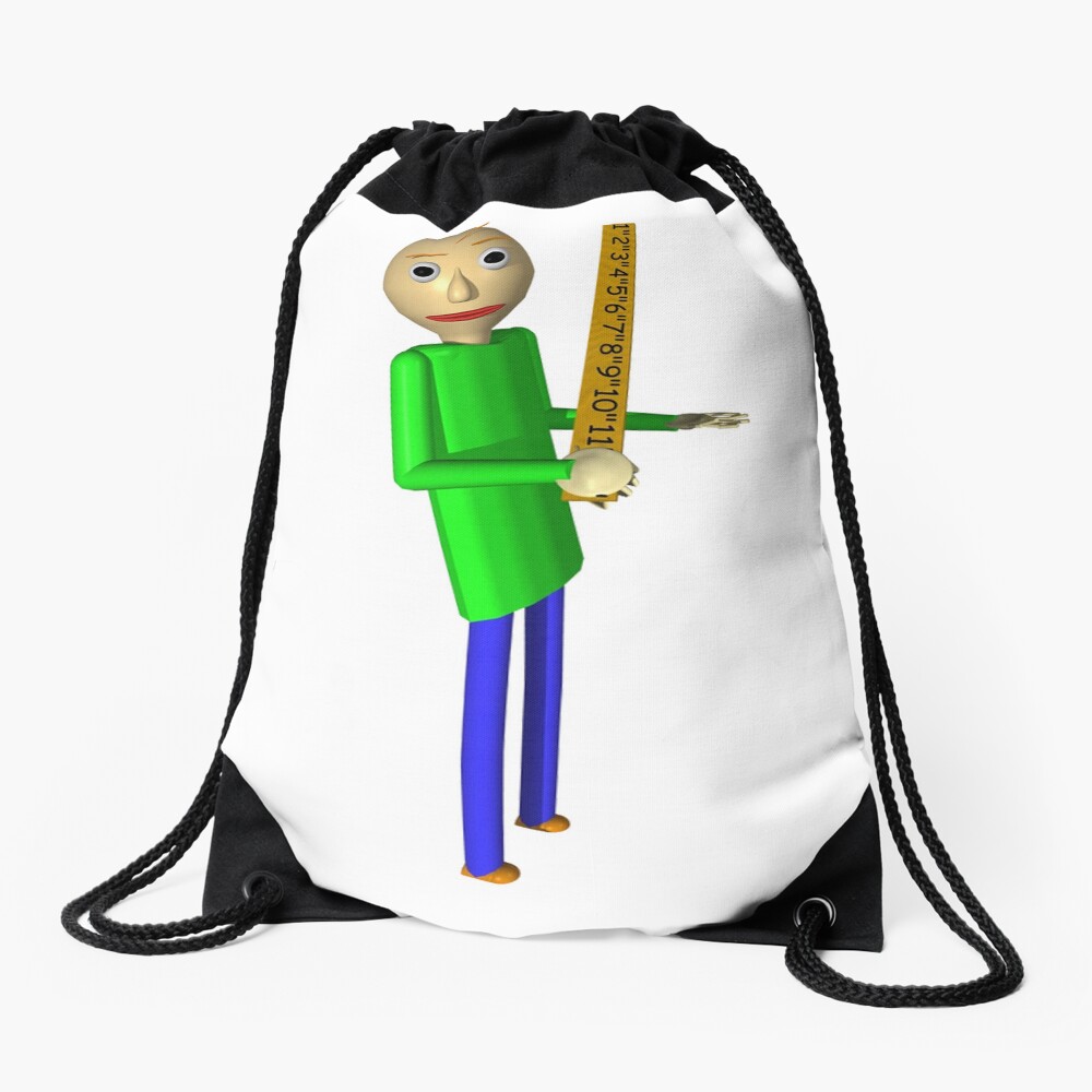"Baldi's basics - baldi Game Education and Learning" Drawstring Bag for ...