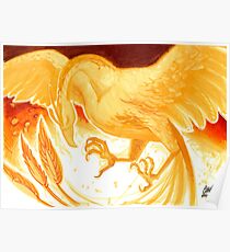 Phoenix Bird Posters | Redbubble