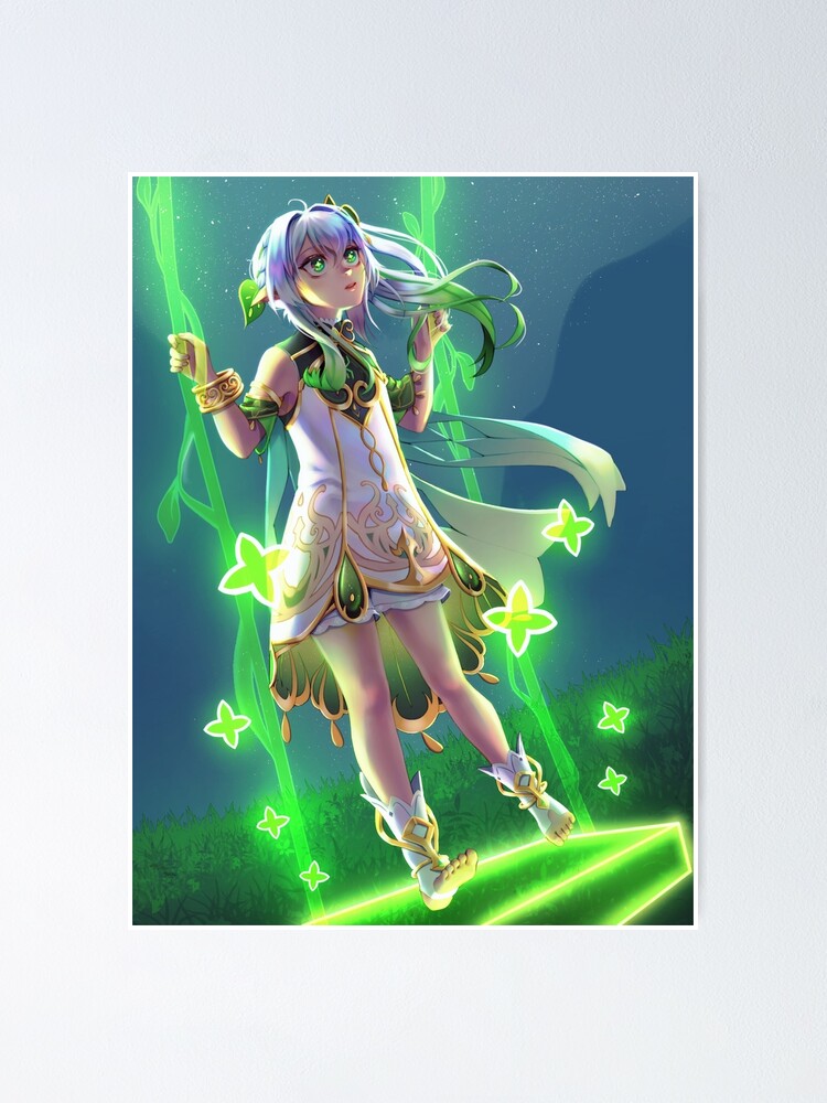 "Nahida Genshin Impact " Poster for Sale by ThiShopArt | Redbubble