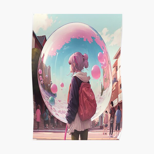 "Bella AMG - Bubble Gum Flotted In My Town " Poster for Sale by ...