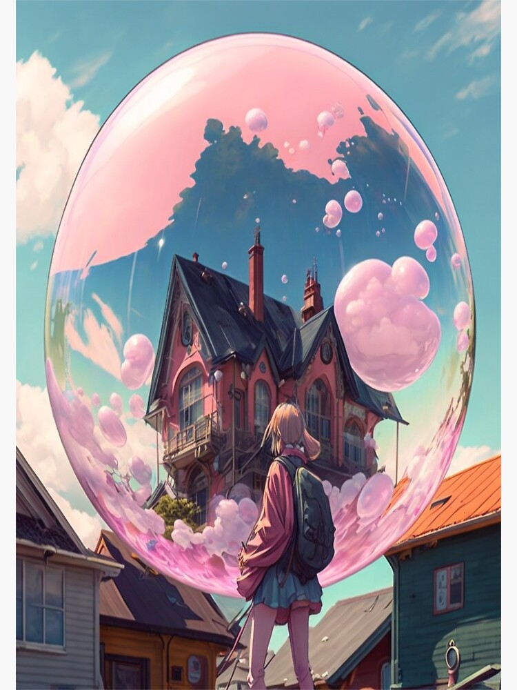 "Bella AMG - House In A Bubble Gum" Poster for Sale by BellaILY | Redbubble