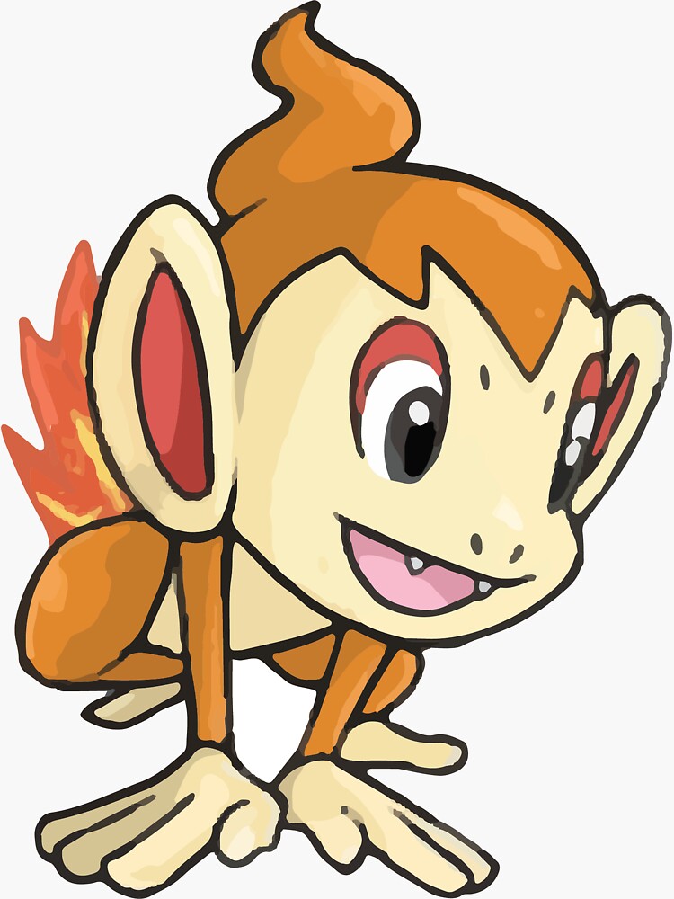 "Fire Chimp" Sticker for Sale by ctrl-alt-create | Redbubble