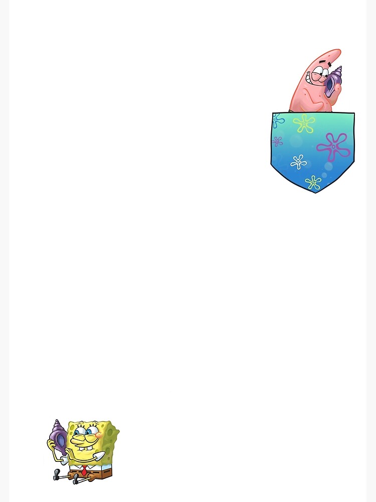 "Spongebob & Patrick - BFF Pocket" Art Print for Sale by thaddeusthatch ...