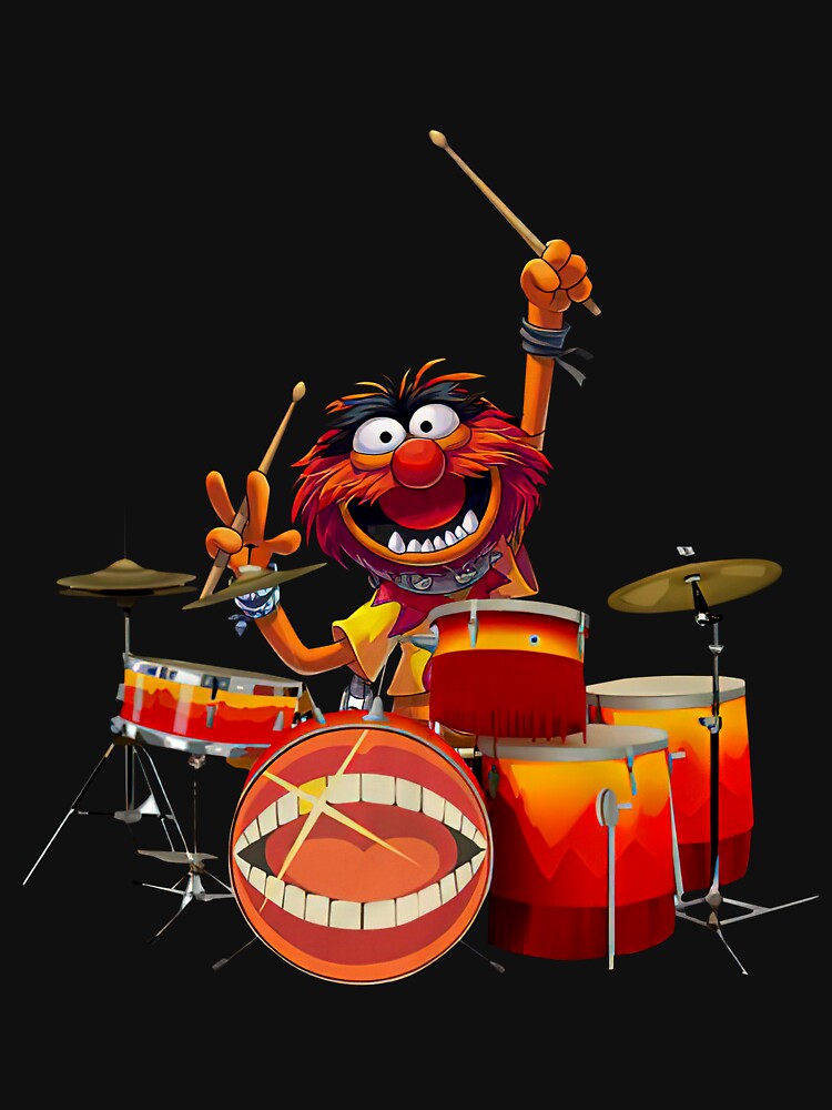 Nicehe Muppet Playing Drum for Ludwig t Shirt Gift te Vintage sold by ...