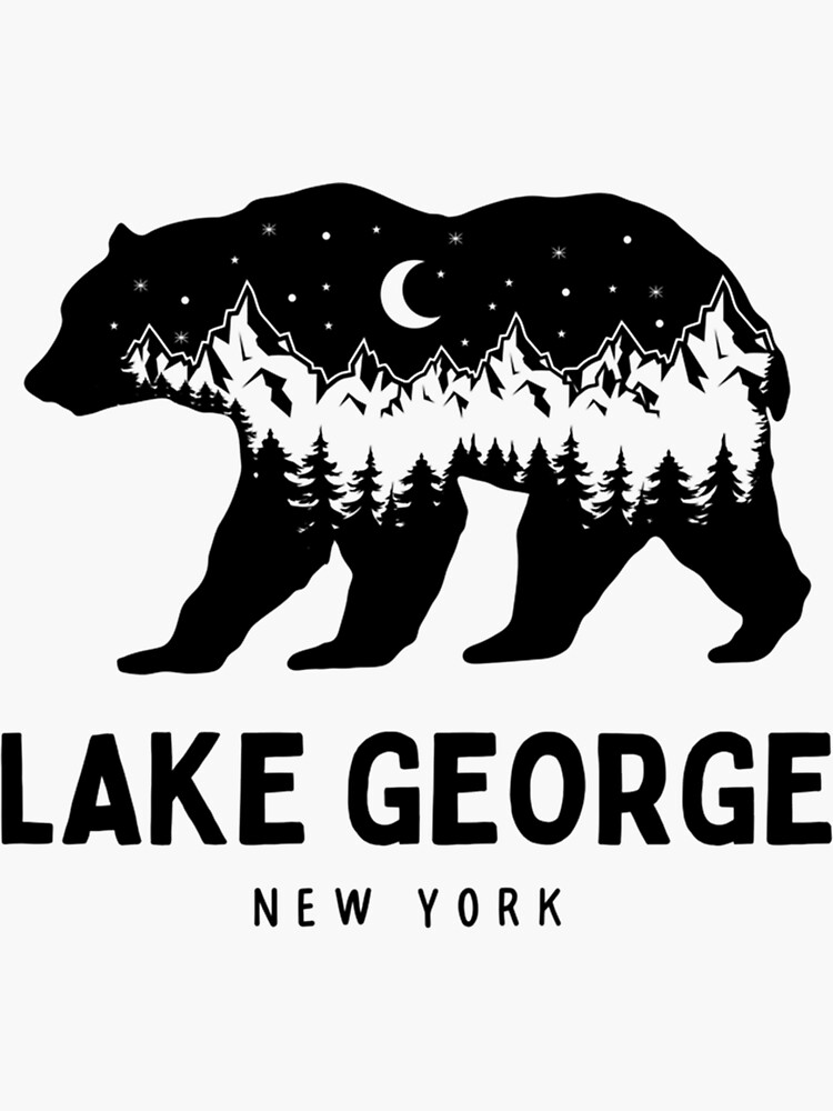 "Lake George New York Bea (14)" Sticker for Sale by DeryaLittleSwan ...