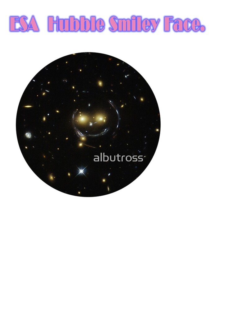"ESA Hubble smiley Face." Art Print by albutross | Redbubble