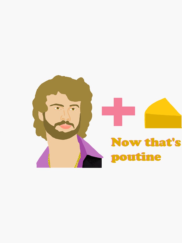 "Yung Gravy Poutine" Sticker for Sale by cheesypancakes | Redbubble
