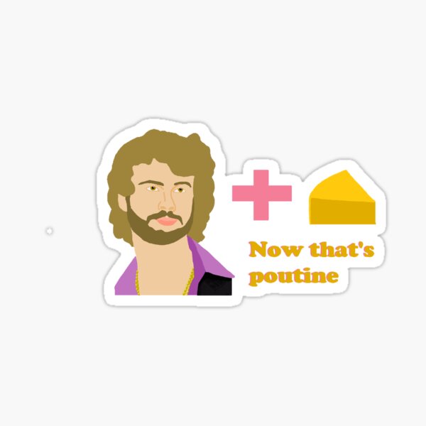"Yung Gravy Poutine" Sticker for Sale by cheesypancakes | Redbubble