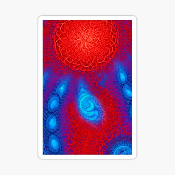 "Sun Spiral Galaxies - Cambridge (P0118) depth immersion" Sticker for ...