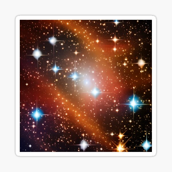 "Galaxy Stars in Outer Space " Sticker for Sale by DigitalEffects ...