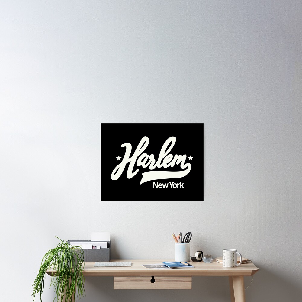 "New York Harlem - Harlem Logo - Harlem Manhattan" Poster for Sale by ...