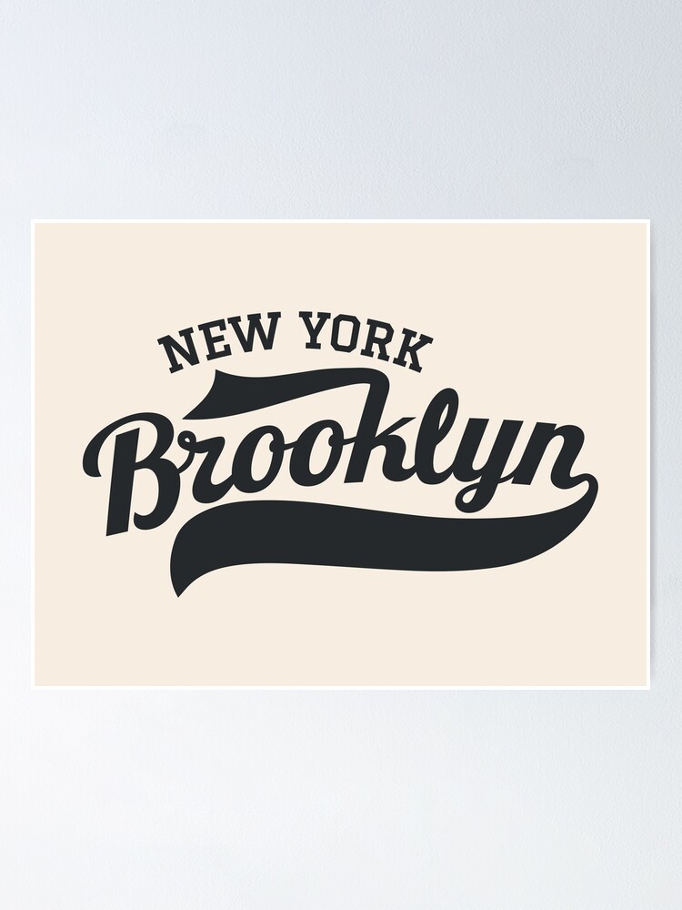 "New York Brooklyn Vintage, Brooklyn Vintage Lettering, Brooklyn Logo ...