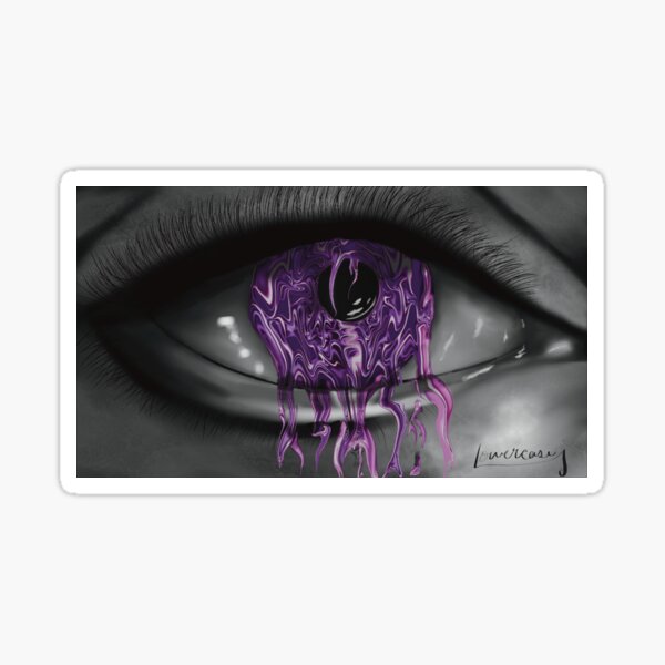 "Eye Sore" Sticker for Sale by lowercasej | Redbubble