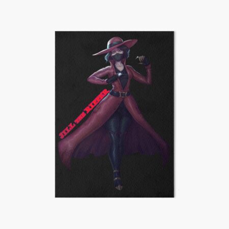 "Jill the Ripper with Logo" Art Board Print for Sale by RipperMerch ...