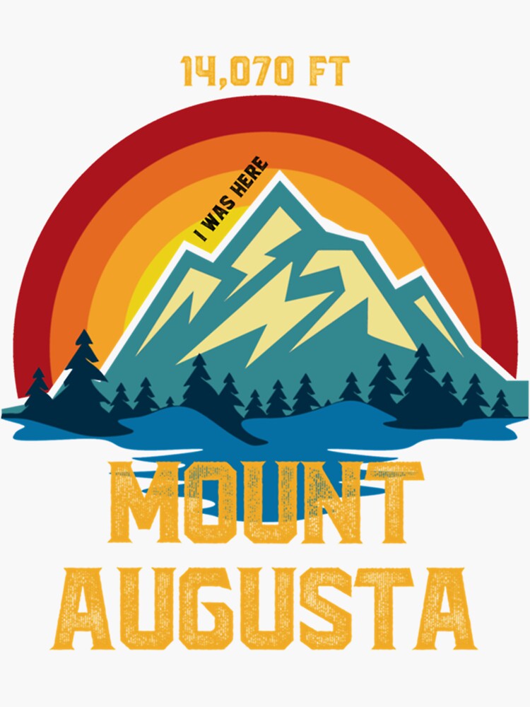 "Mount Augusta " Sticker for Sale by KerenzaMenezes | Redbubble