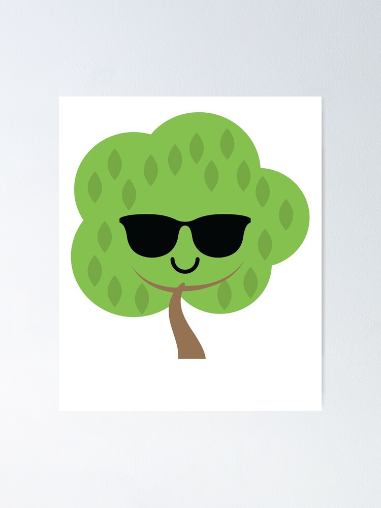 "Tree Emoji " Poster by HippoEmo | Redbubble