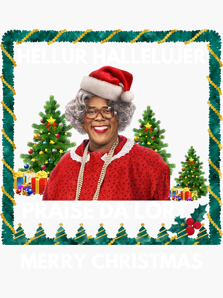 "Hellur Hallelujer Praise Da Lort" Sticker for Sale by Botta26 | Redbubble