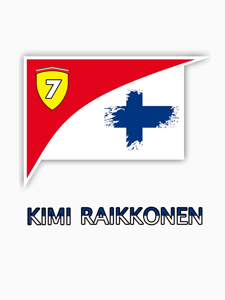 "Kimi - Logo" T-shirt for Sale by F1Exclusive | Redbubble | kimi t ...