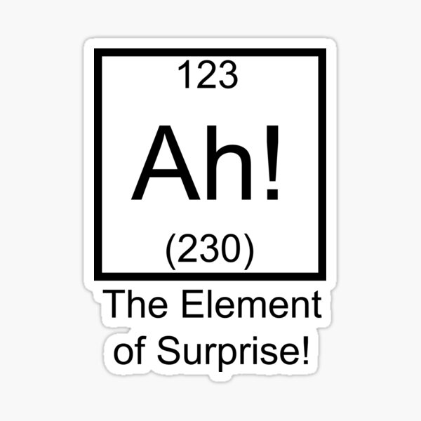 "ah" Sticker by VILS11 | Redbubble