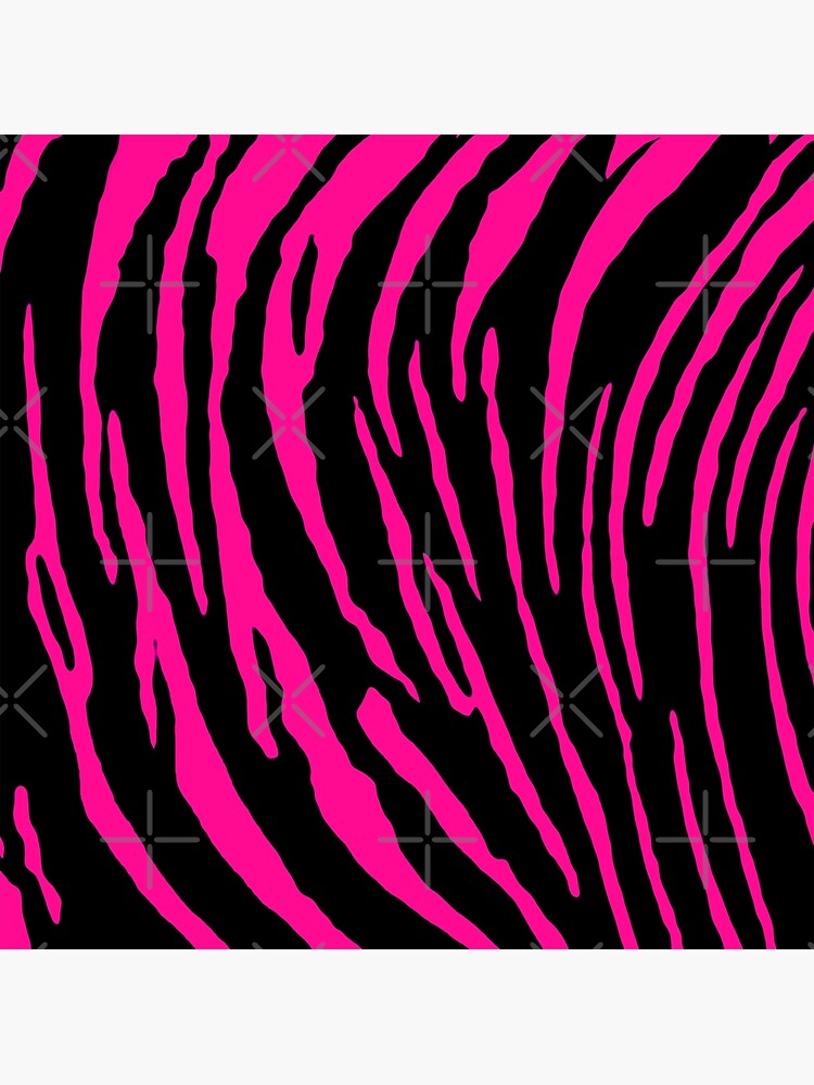 "Pink Tiger Stripes" Poster for Sale by blakcirclegirl | Redbubble