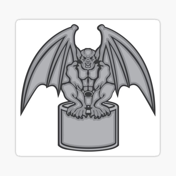"Gargoyle" Sticker for Sale by vectorworks51 | Redbubble