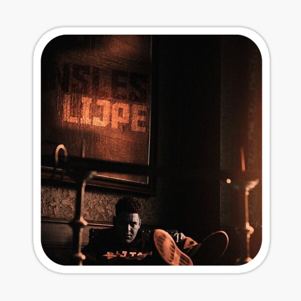 "lijpe rapper " Sticker for Sale by clipartfables | Redbubble