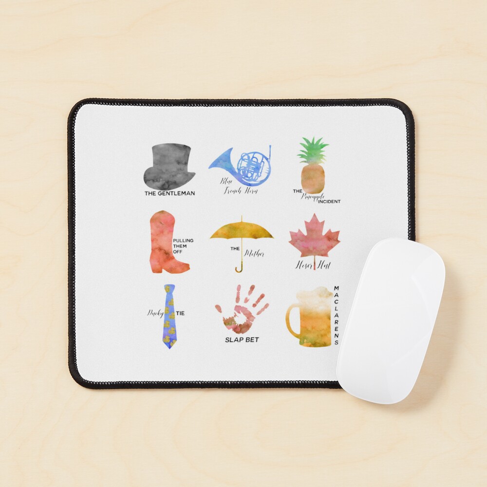 "HIMYM Symbols " Sticker for Sale by charm95 | Redbubble