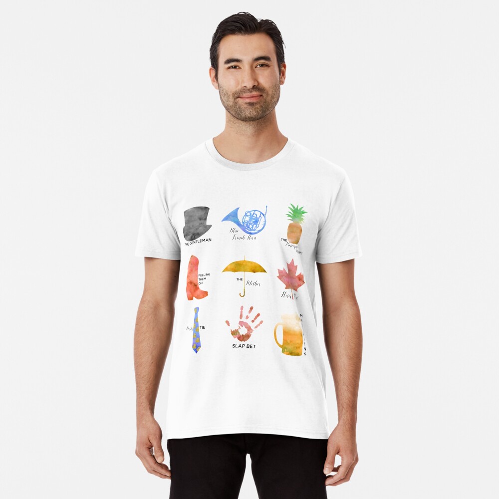 "HIMYM Symbols " Sticker for Sale by charm95 | Redbubble