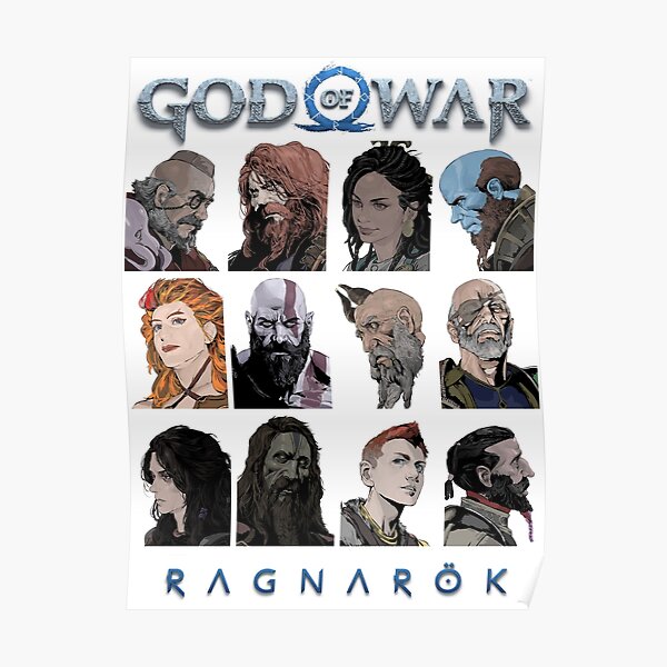 "GOWR All Characters" Poster for Sale by cassonlindsay | Redbubble