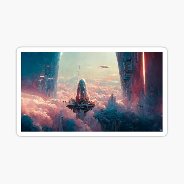 "Refuge" Sticker for Sale by RicoInStudios | Redbubble