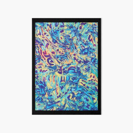 "Electric Blue" Art Board Print for Sale by CelesteTapper | Redbubble
