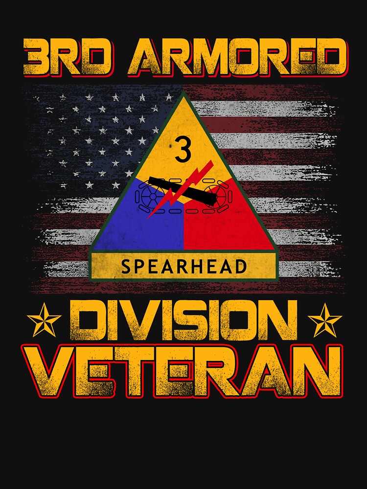 "3rd Armored Division Veteran " T-shirt for Sale by DosuIsora ...