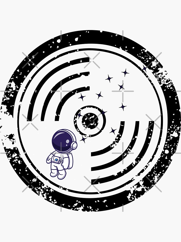 "Cosmic Sound" Sticker for Sale by Stalik13 | Redbubble