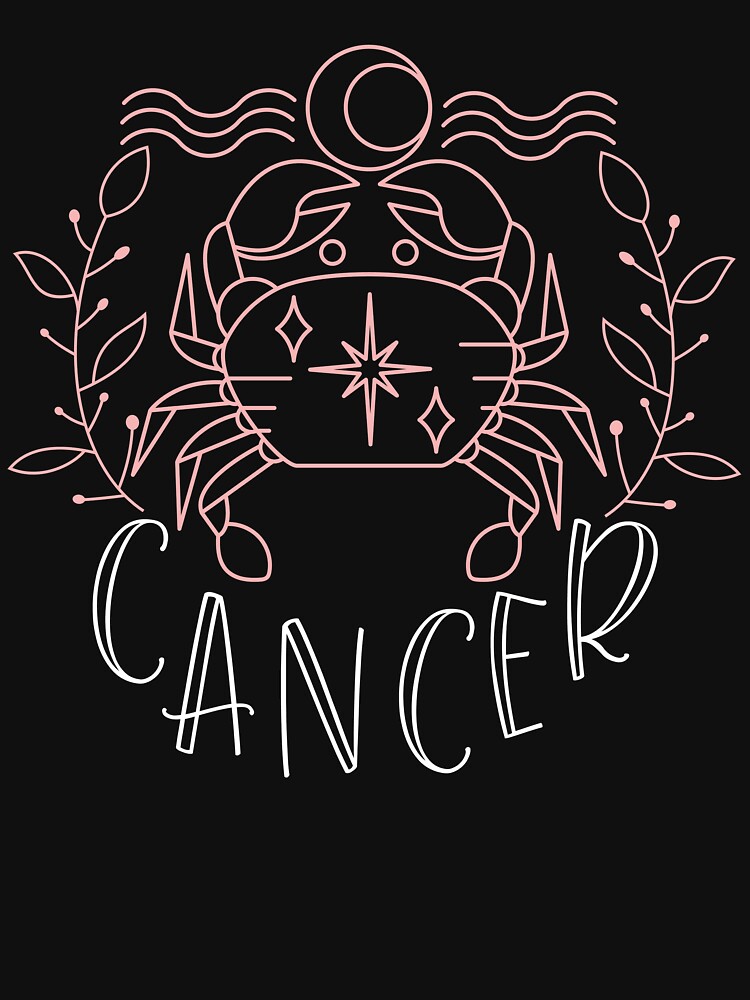 "Cancer zodiac sign aesthetic delicate feminine cosmic space witch moon ...