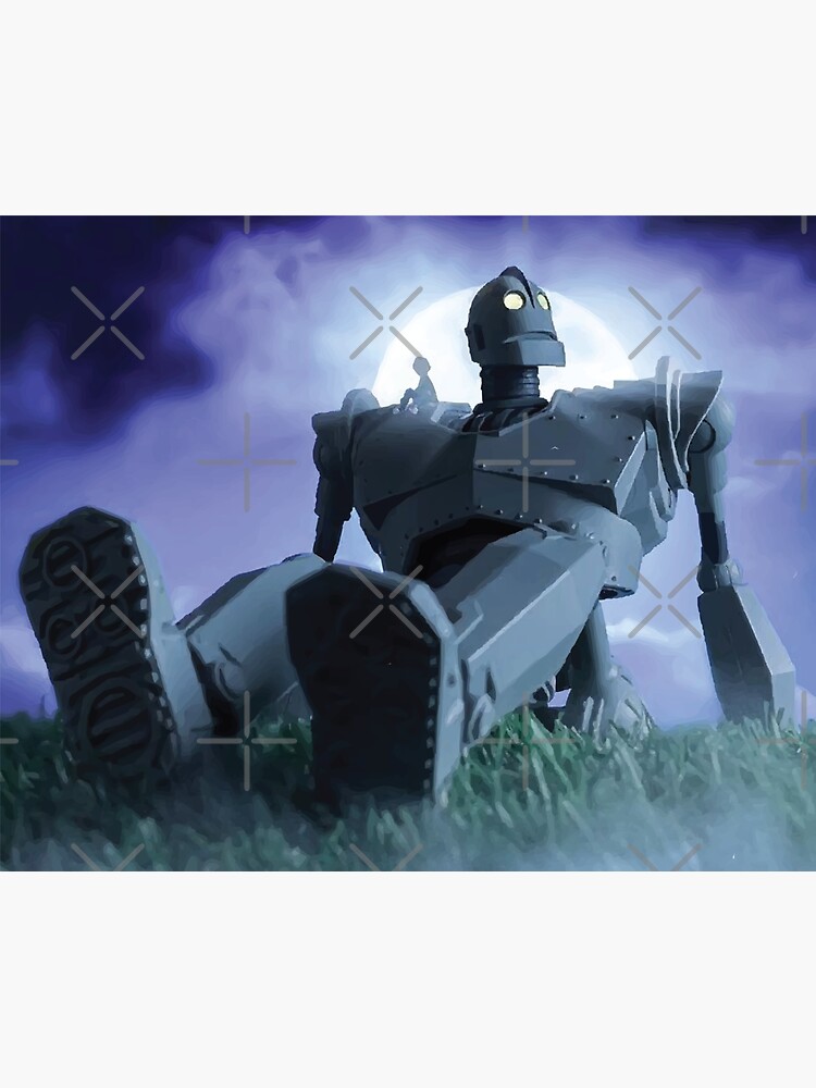 "The Iron Giant" Sticker for Sale by GeneralAladeen | Redbubble