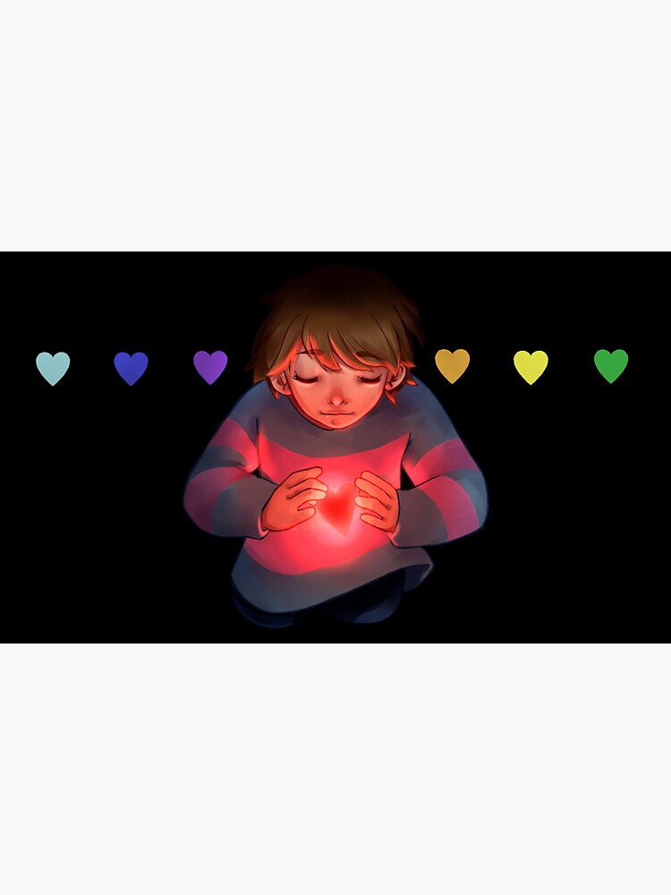 "Undertale Frisk" Sticker by Riine | Redbubble