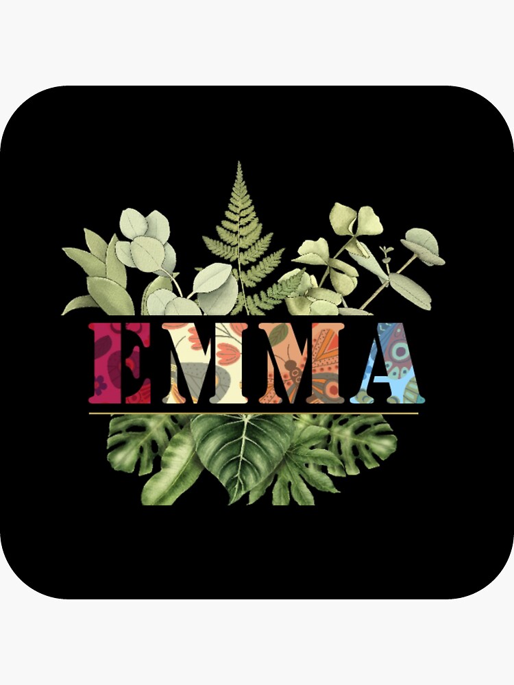 "Emma Name" Sticker for Sale by Girl-Names-101 | Redbubble