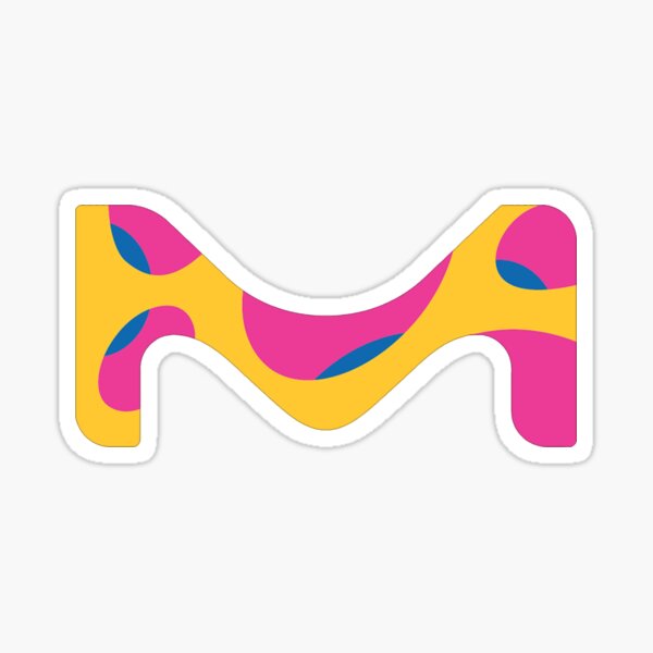 "Colorful Merck Essential Design" Sticker for Sale by orefiniak | Redbubble