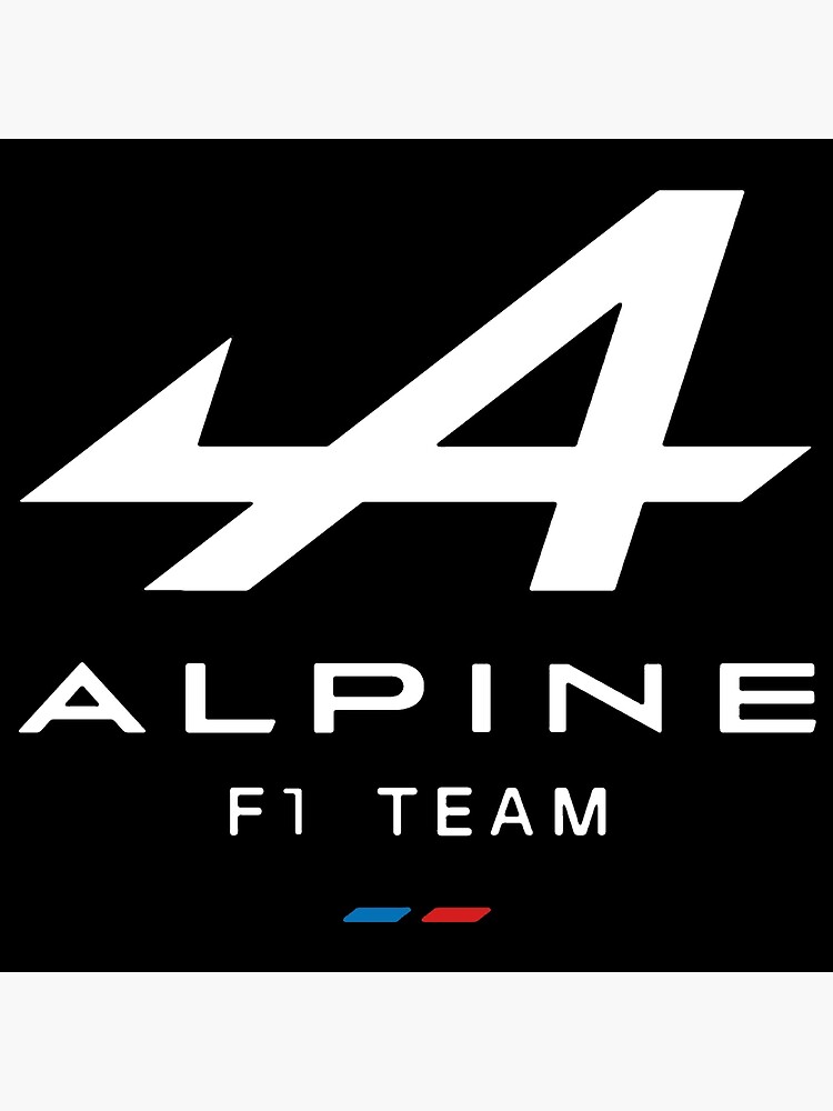 "Terrific Alpine F1 Team Design" Poster for Sale by kacedun | Redbubble