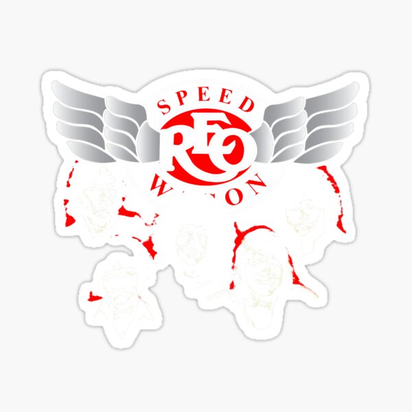 "reo speedwagon" Sticker for Sale by sevtinayuliski | Redbubble