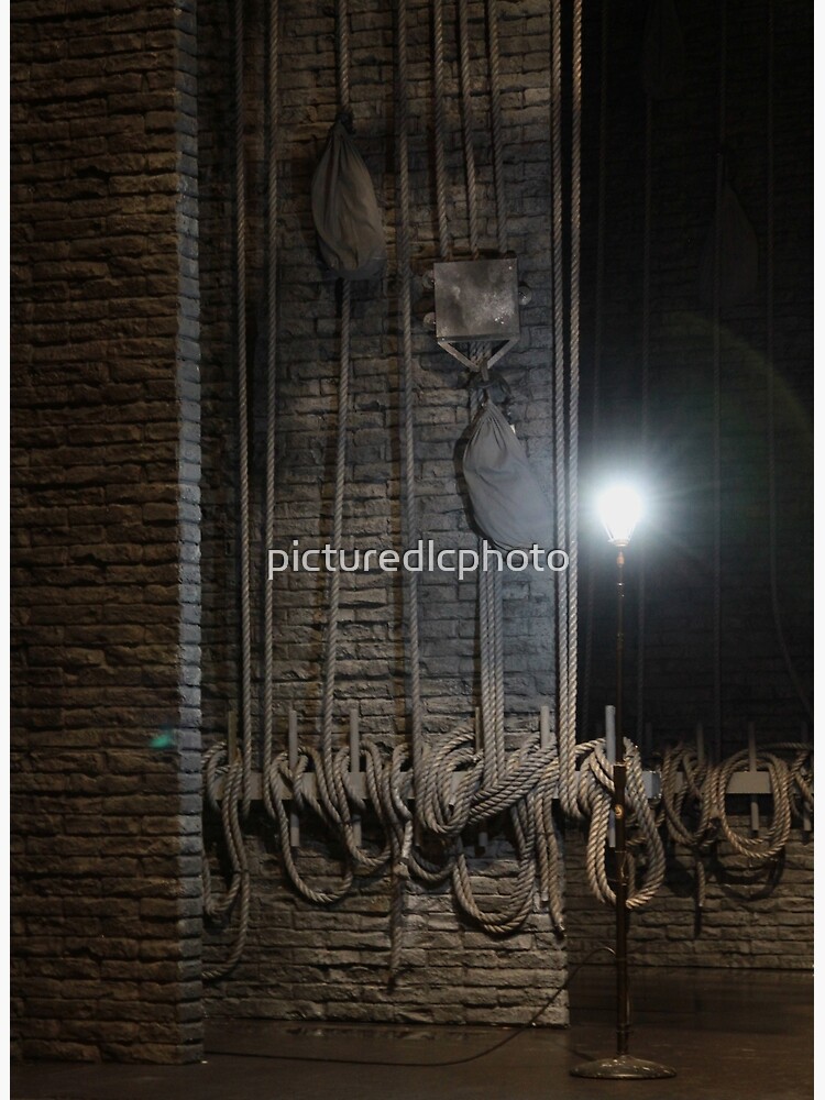 "Ghost Light - Broadway Stage" Poster for Sale by picturedlcphoto ...