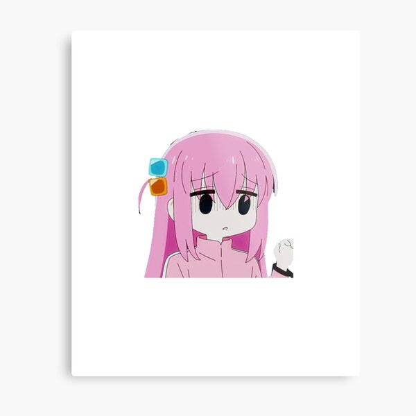 "Bocchi The Rock! Hitori Gotou " Metal Print for Sale by AkariShi ...